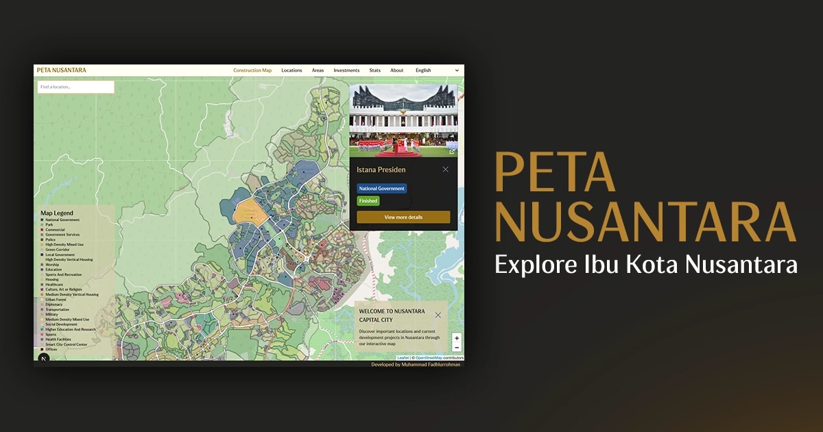 See and do | IKN | Peta Nusantara